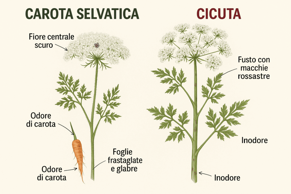 Carota selvatica: proprietà e usi di una pianta spesso sottovalutata ...