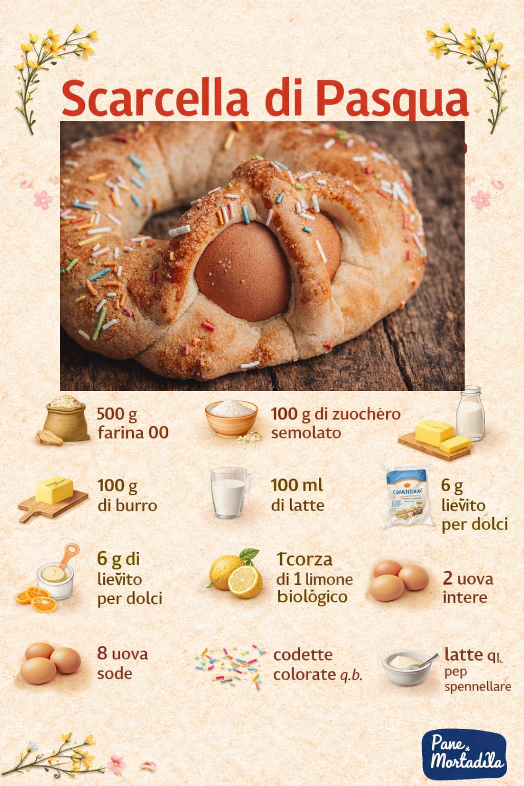 Scarcella di Pasqua: il dolce tradizionale che preparo ogni anno - Pane ...